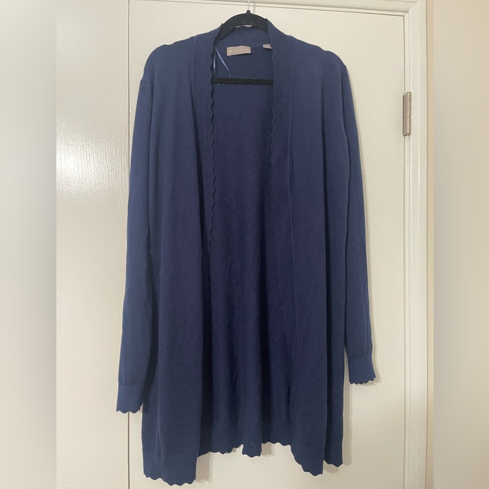 Women’s Evolution By Cyrus Scallop Edge Cardigan - Gem